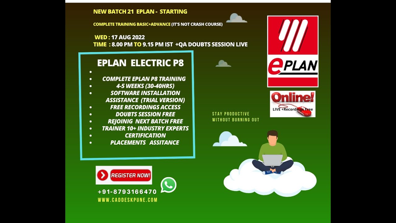 EPLAN TRAINING COURSES CLASSES PUNE - YouTube
