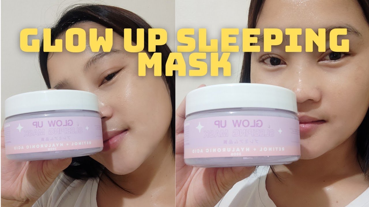 Glow Up Sleeping Mask / Retinol + Hyaluronic Acid the New trending mask ...