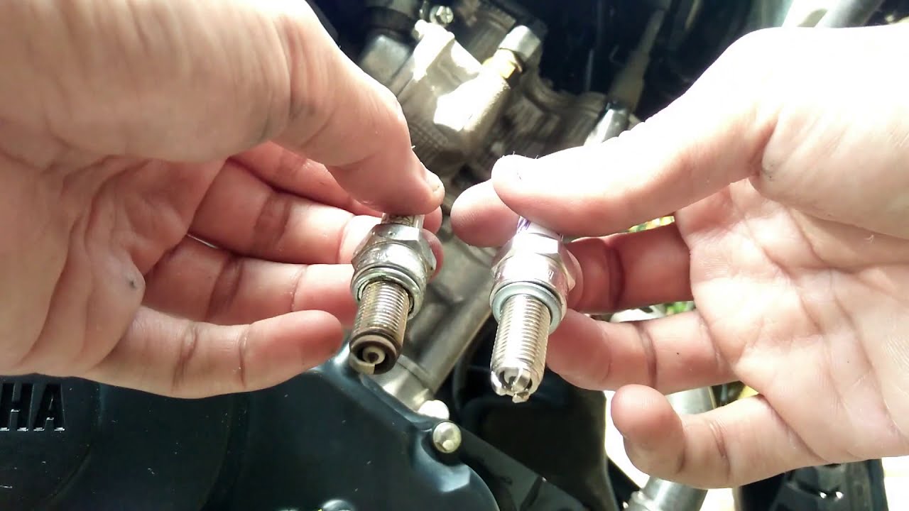 UMA RACING IRIDIUM SPARK PLUG || AB8R31 || Yamaha Y15ZR - YouTube