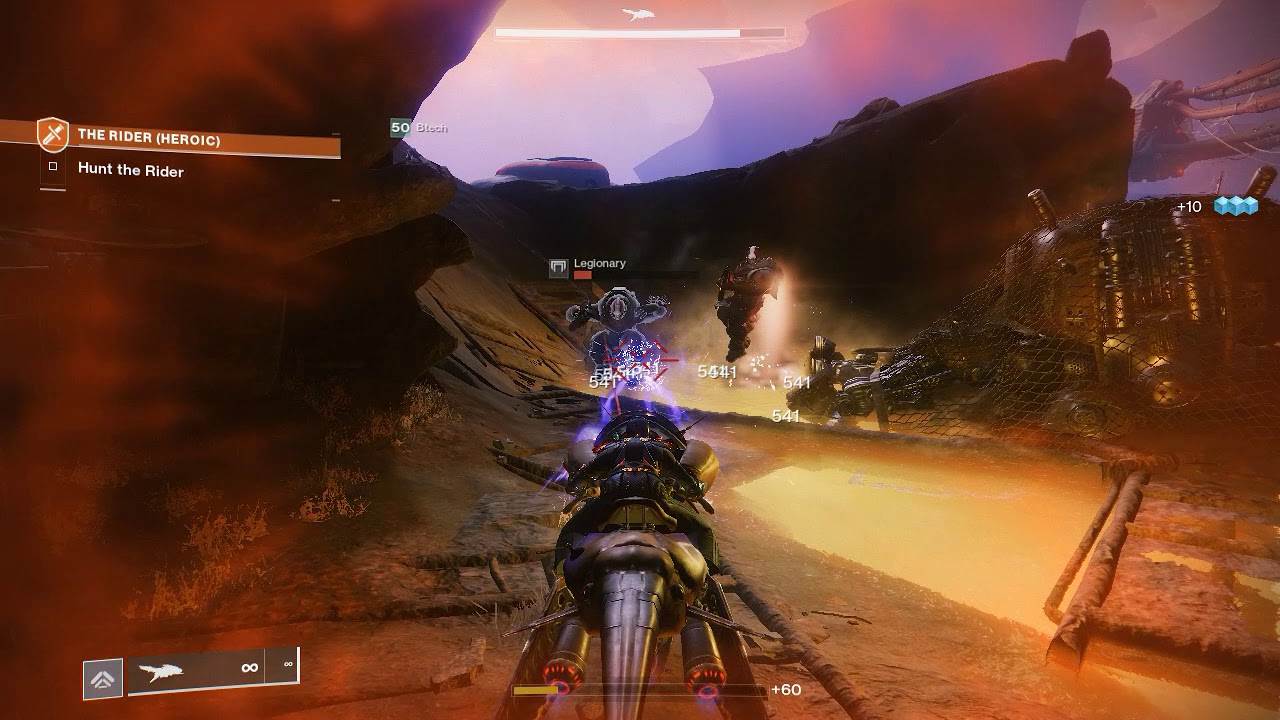 Destiny 2 the rider heroic - YouTube