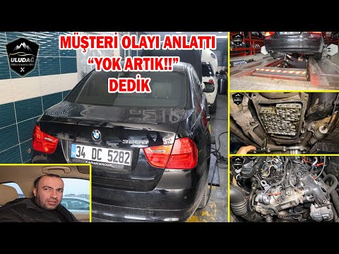 MOTOR REKTİFİYE YAPILDI DİYE KANDIRMIŞLAR! (Bmw 320d Motor Yenileme-Zf Otomatik Şanzıman Yağ-Filtre)
