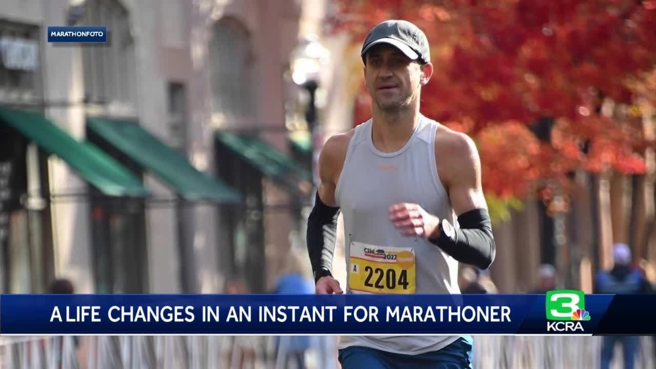 'Freak incident': Marathoner collapses at mile 26 of California ...