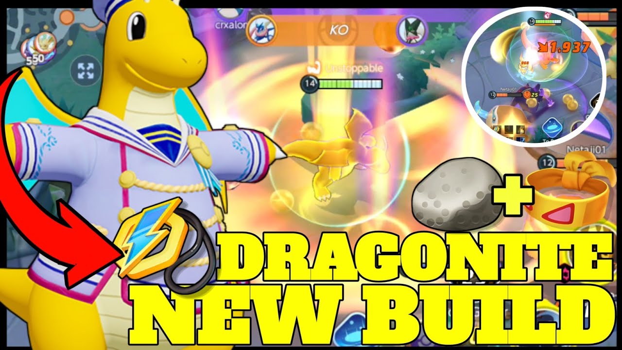 MY DRAGONITE SECRET BUILD 🔥 CHARGING CHARM GOOD FOR ALL POKEMON 🔥 ...
