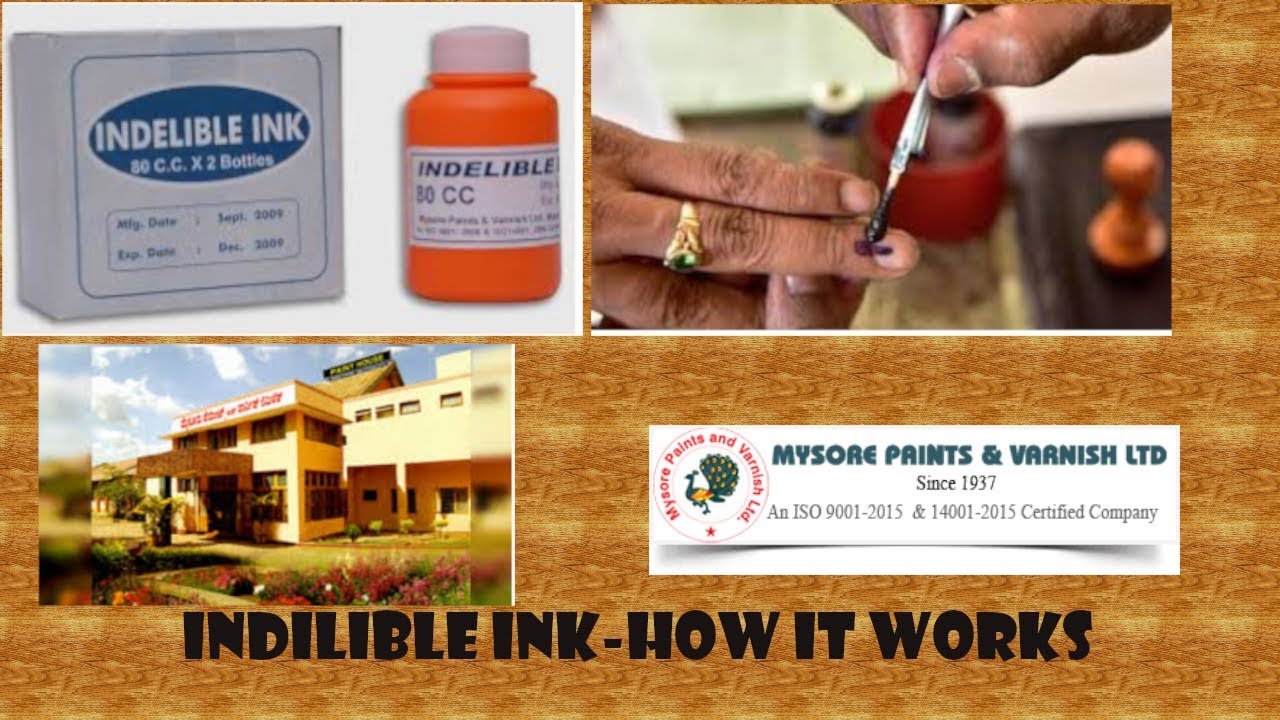 Indelible Ink How it works?? - YouTube
