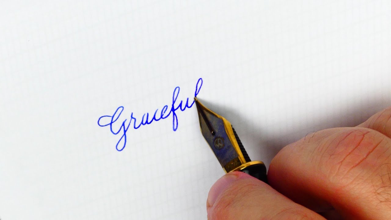How to write Graceful in 3 different handwriting styles: Cursive ...