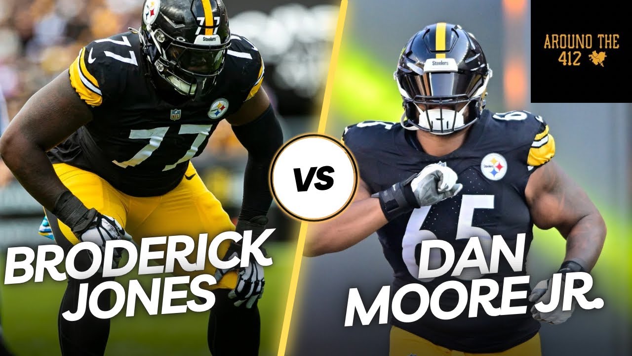 Steelers Starting Moore Jr. Over Broderick? - YouTube