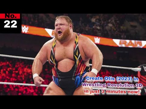 How to make Otis in wrestling revolution 3d | Otis caw in WR3D | wr3d ...