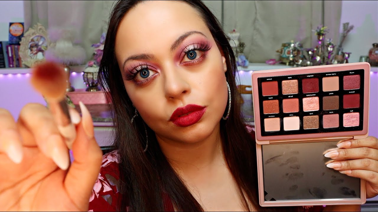 ASMR| Doing Your Fall Makeup Roleplay (PERSONAL ATTENTION) - YouTube