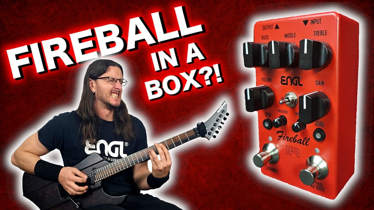 FIREBALL IN A BOX?! - ENGL Fireball IR Pedal - YouTube