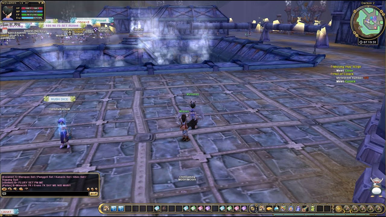 Flyff Universe - Darkon - Live 01 - YouTube