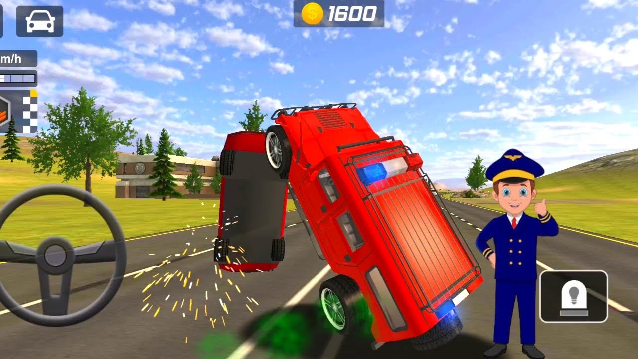 police car crash cop simulator || Android New police car crash cop ...