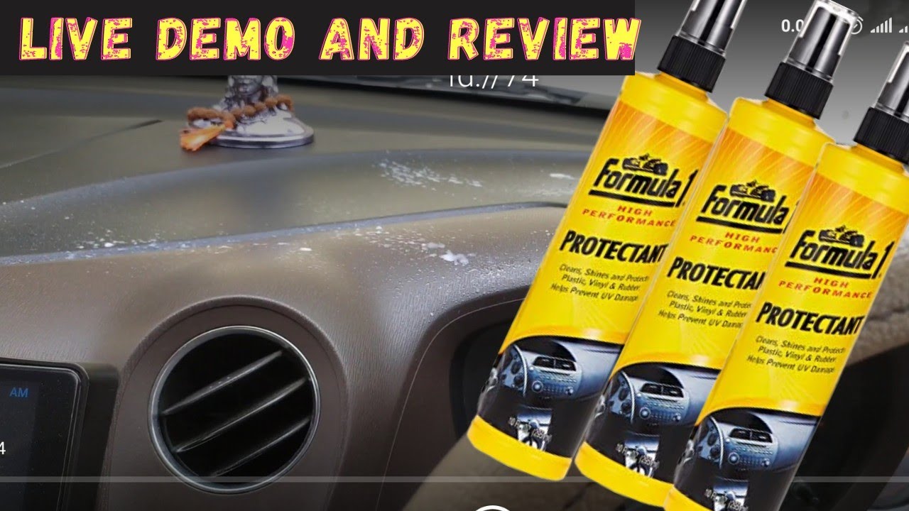 formula 1 protectant review - YouTube