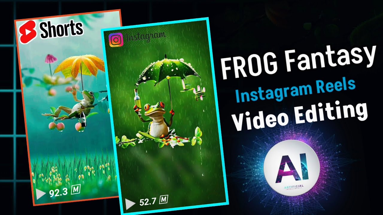 Viral frog fantasy video kaise banaye | Trending Frog Fantasy World ...