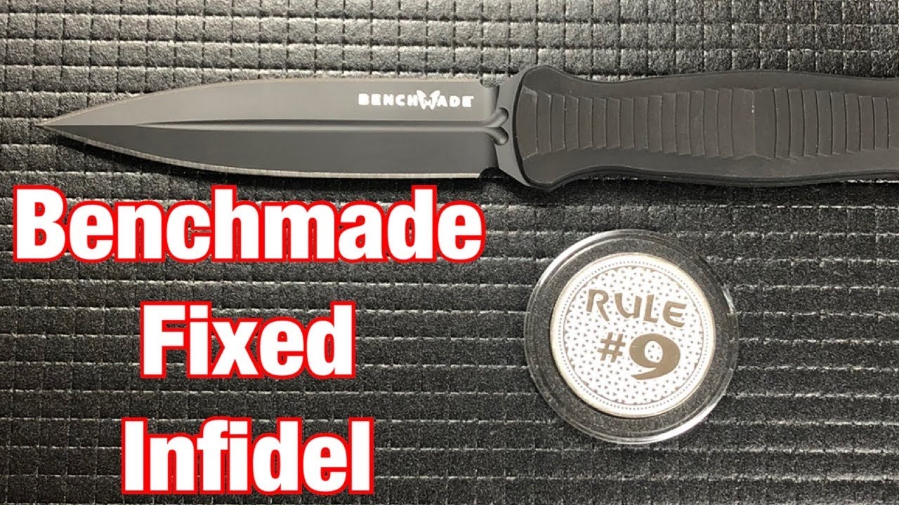 Benchmade Fixed Infidel Review - YouTube