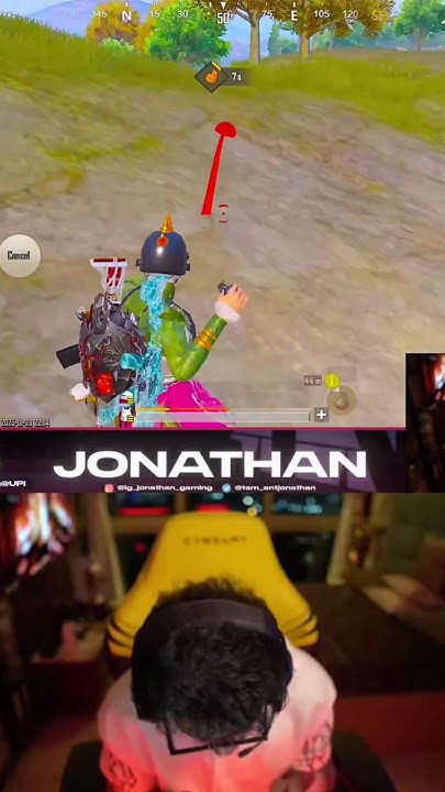 Jonathan Gaming 1v3 Clutch #shorts #jonathangaming #bgmi - YouTube