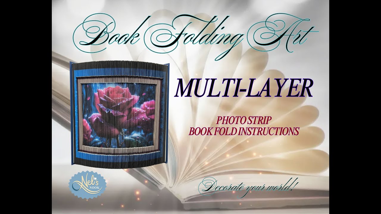 Multi layer Photo Strip Book Folding Instructions - YouTube