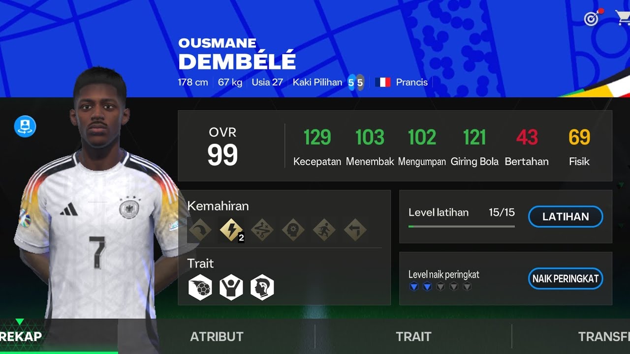 EA FC MOBILE: Rekomendasi Penyerang + Review Ousmane Dembele 💪💪 - YouTube