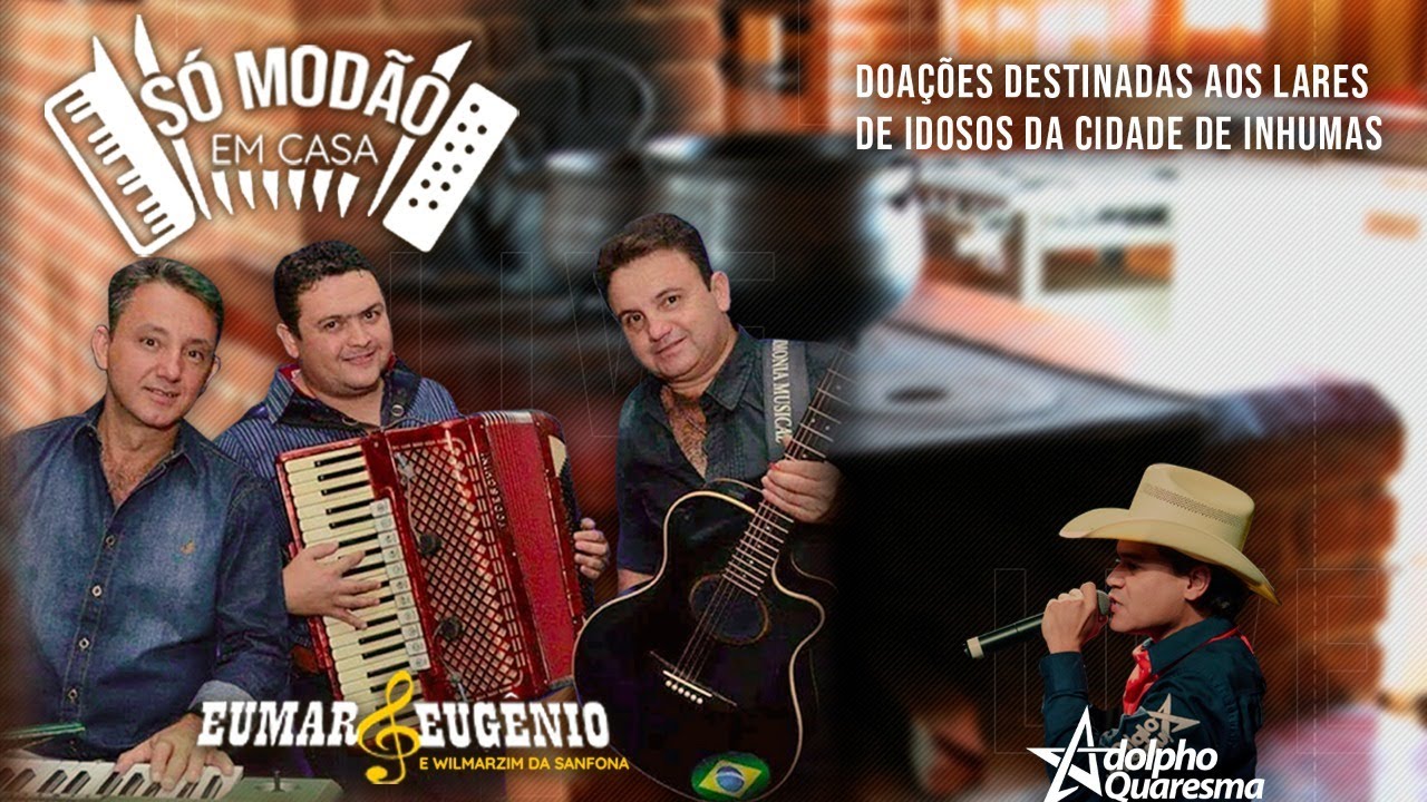 SÓ MODÃO EM CASA - EUMAR & EUGÊNIO - #FIQUEEMCASAECANTECOMIGO - YouTube