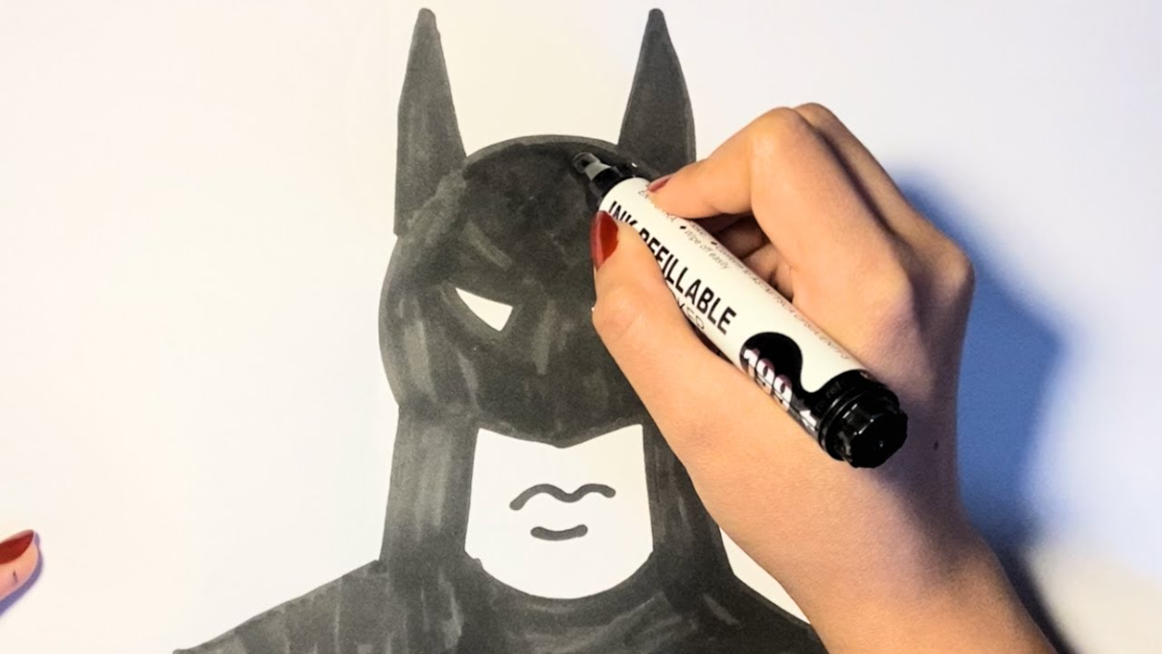 How to Draw Batman🦇 - YouTube