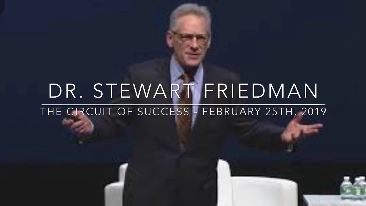 Dr. Stewart Friedman on work life integration - YouTube