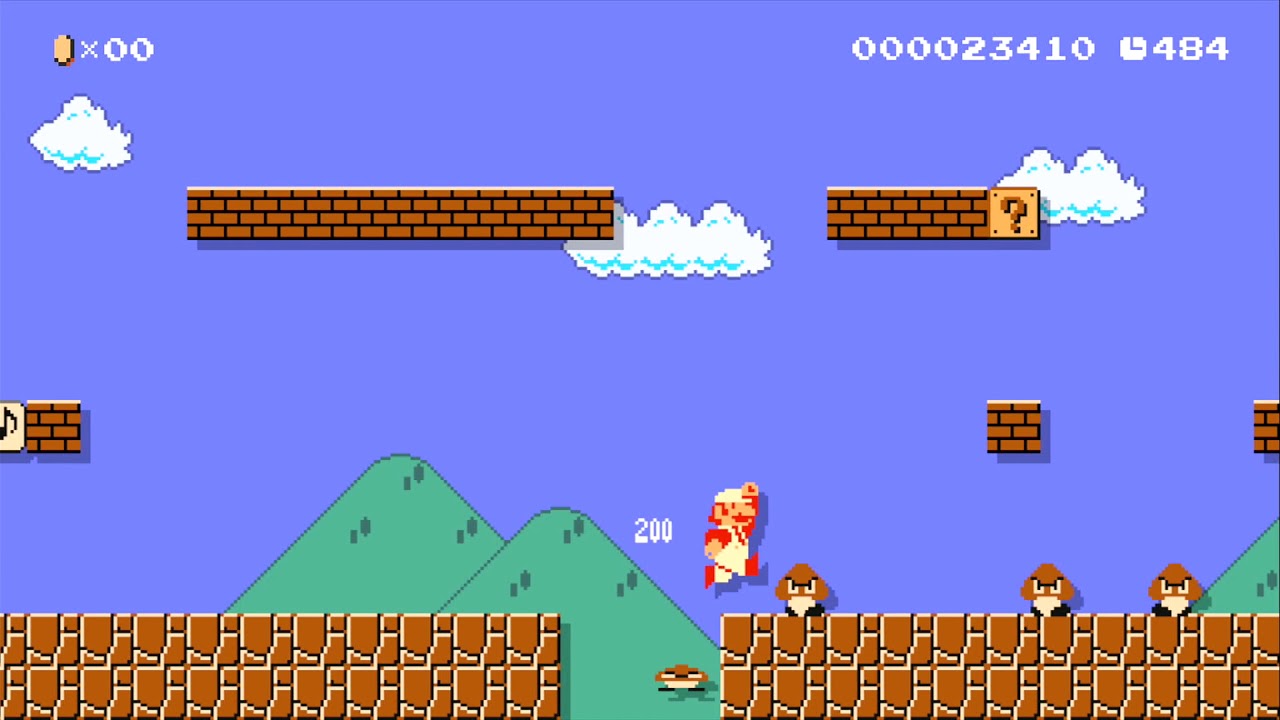 SMB1-1(automatic. r3) 全自動 by ひっさー - SUPER MARIO MAKER - NO COMMENTARY ...