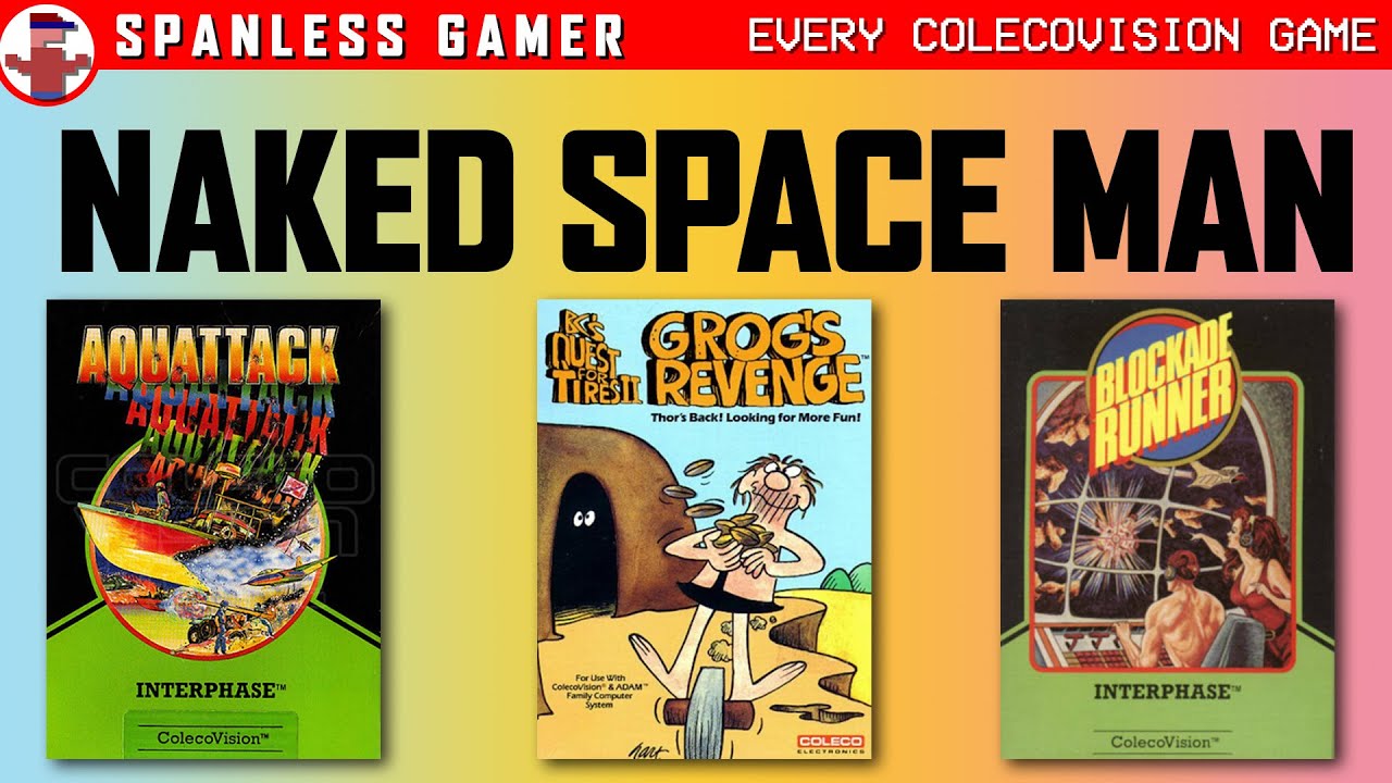 Aquattack, B.C. II, and Blockade Runner on the ColecoVision - YouTube