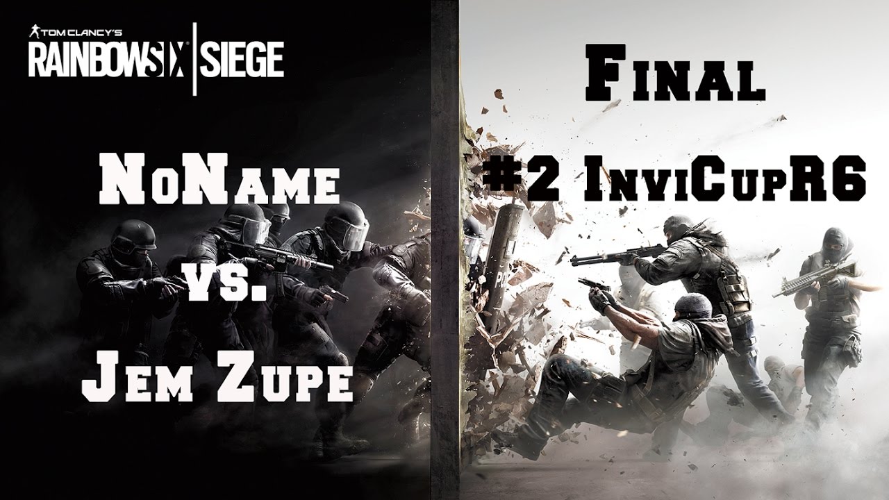 #02 InviCupR6: NoName vs. Jem Zupę - Finał (Twitch) - YouTube