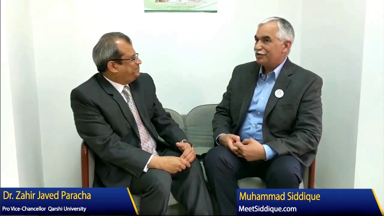 Dr. Zahir Javed Paracha Interview - YouTube