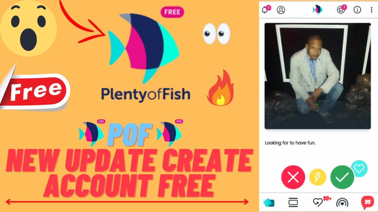 Pof new update 2022 || Create unlimited Plenty Of Fish account free ...