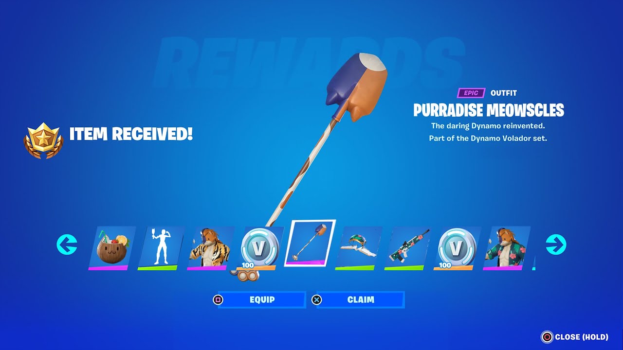 HOW TO GET PURRADISE MEOWSCLES DUNE SCOOPER PICKAXE IN FORTNITE! - YouTube