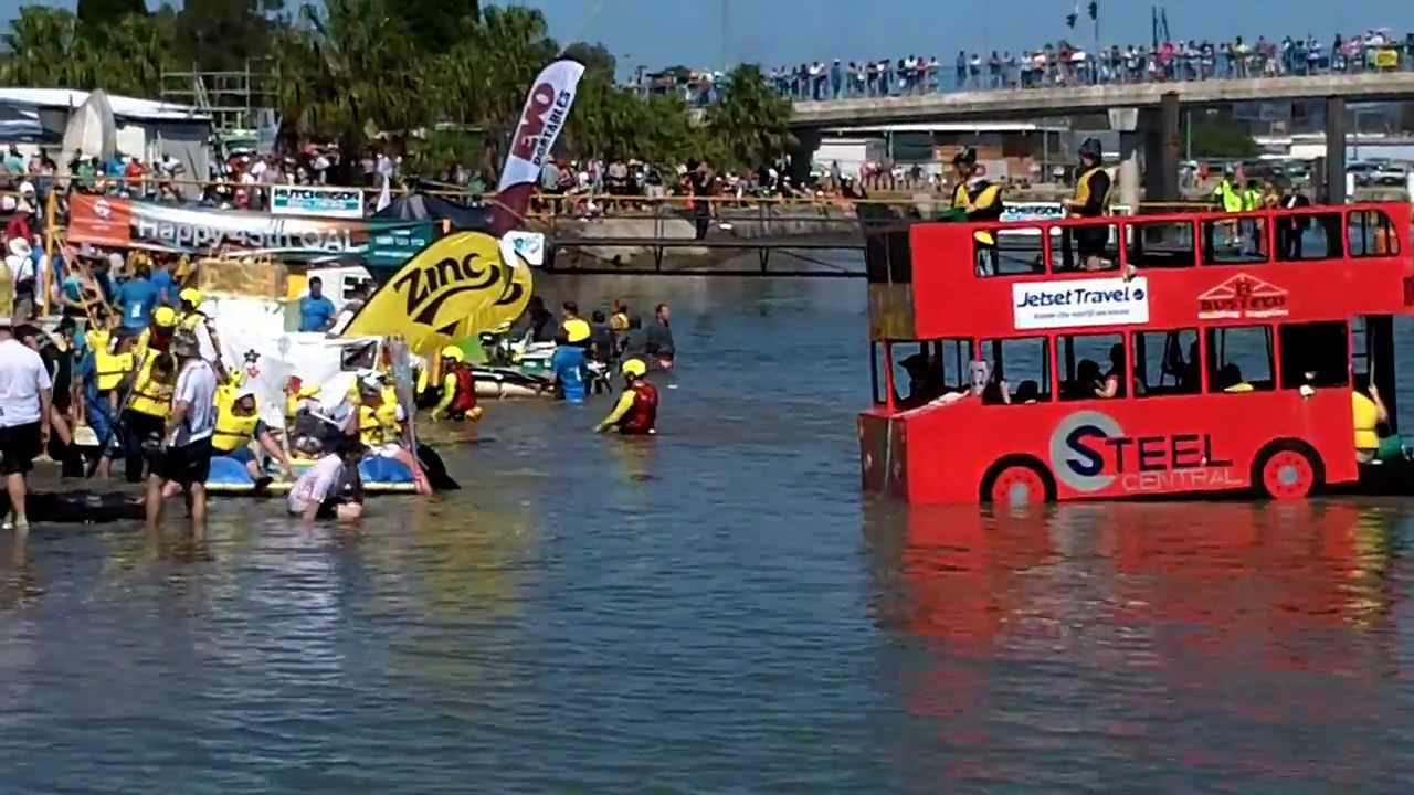 04 06 12 Gladstone Harbour Festival - Great Raft Race Vol 2 - YouTube