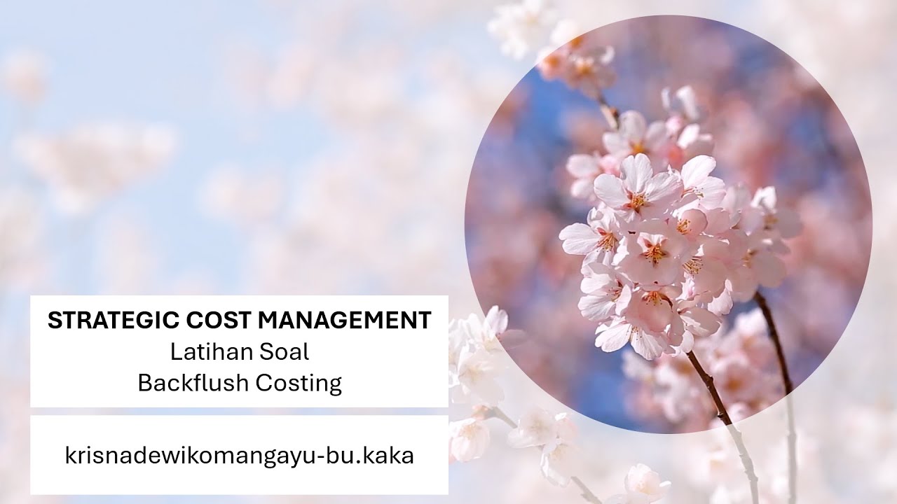 Latihan Soal Backflush Costing - YouTube