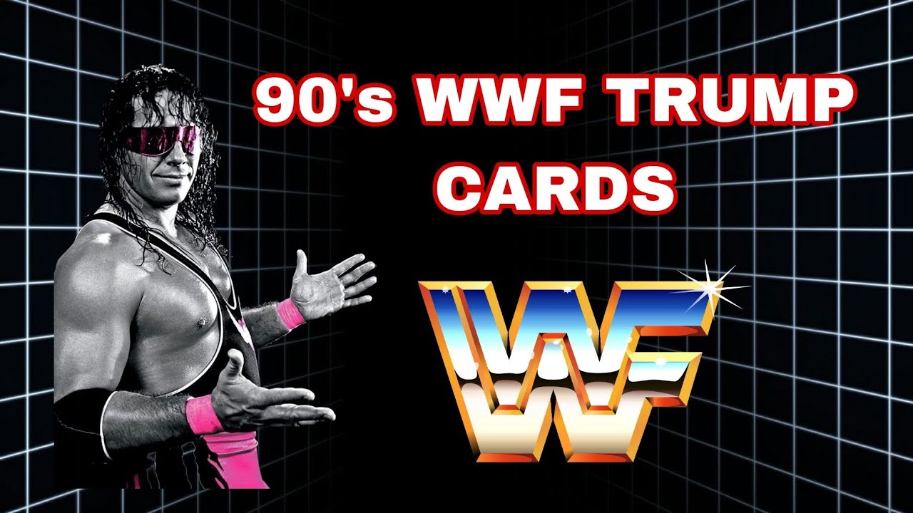 90's WWF Trump Cards ( customised ) - YouTube