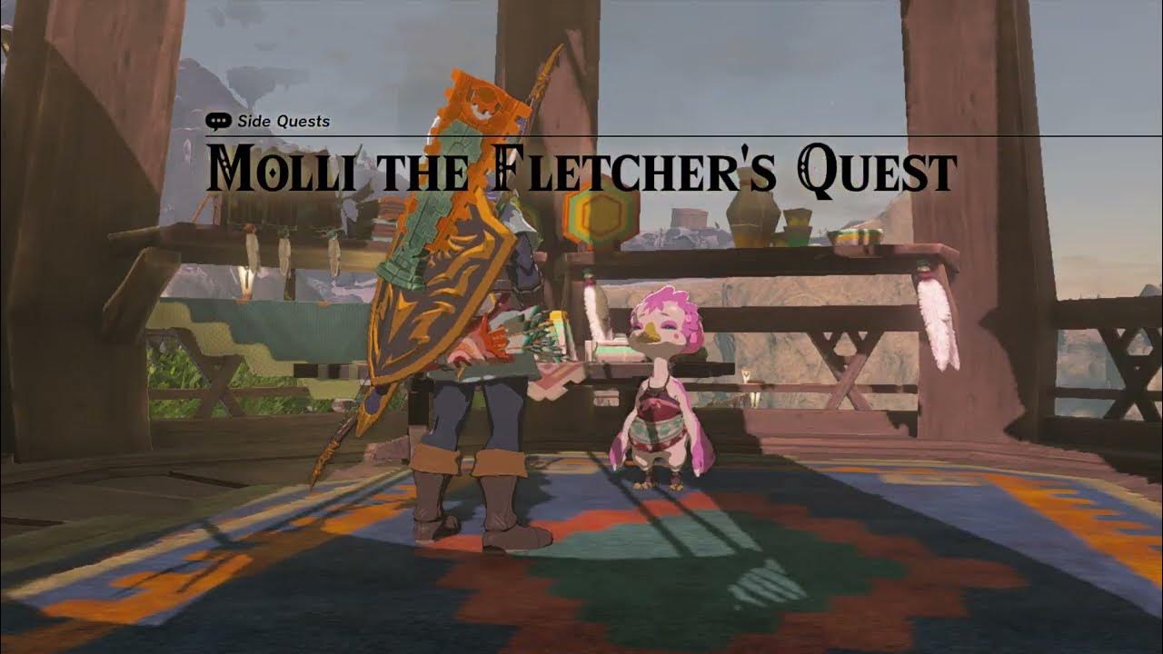 The Legend of Zelda: Tears of the Kingdom - Molli The Flecther's Quest Complete: Give White ...