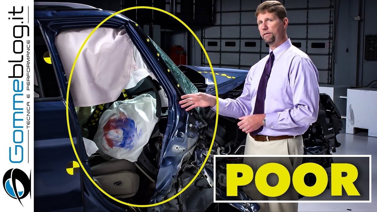 Crash Test SUV 2018 - IIHS Small Overlap Impact - POOR and GOOD Rating ...