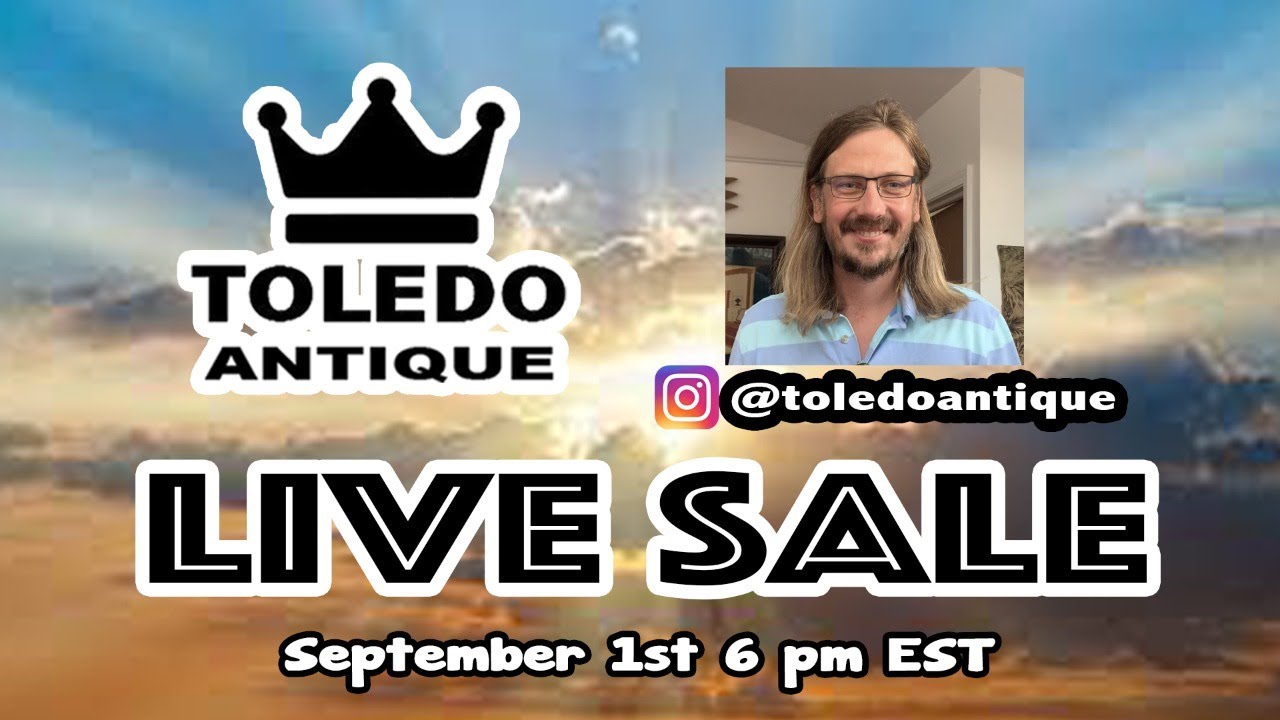 Vintage LIVE SALE today September 1st at 6pm EST - YouTube