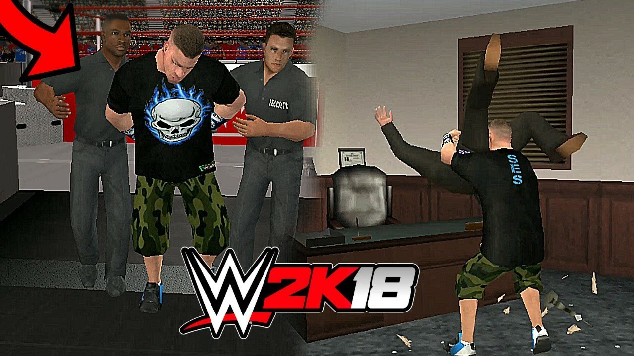 WWE 2K 18 PSP - John Cena Heel Turn WWE SVR2011/WWE 2k 18 PSP/ANDROID ...