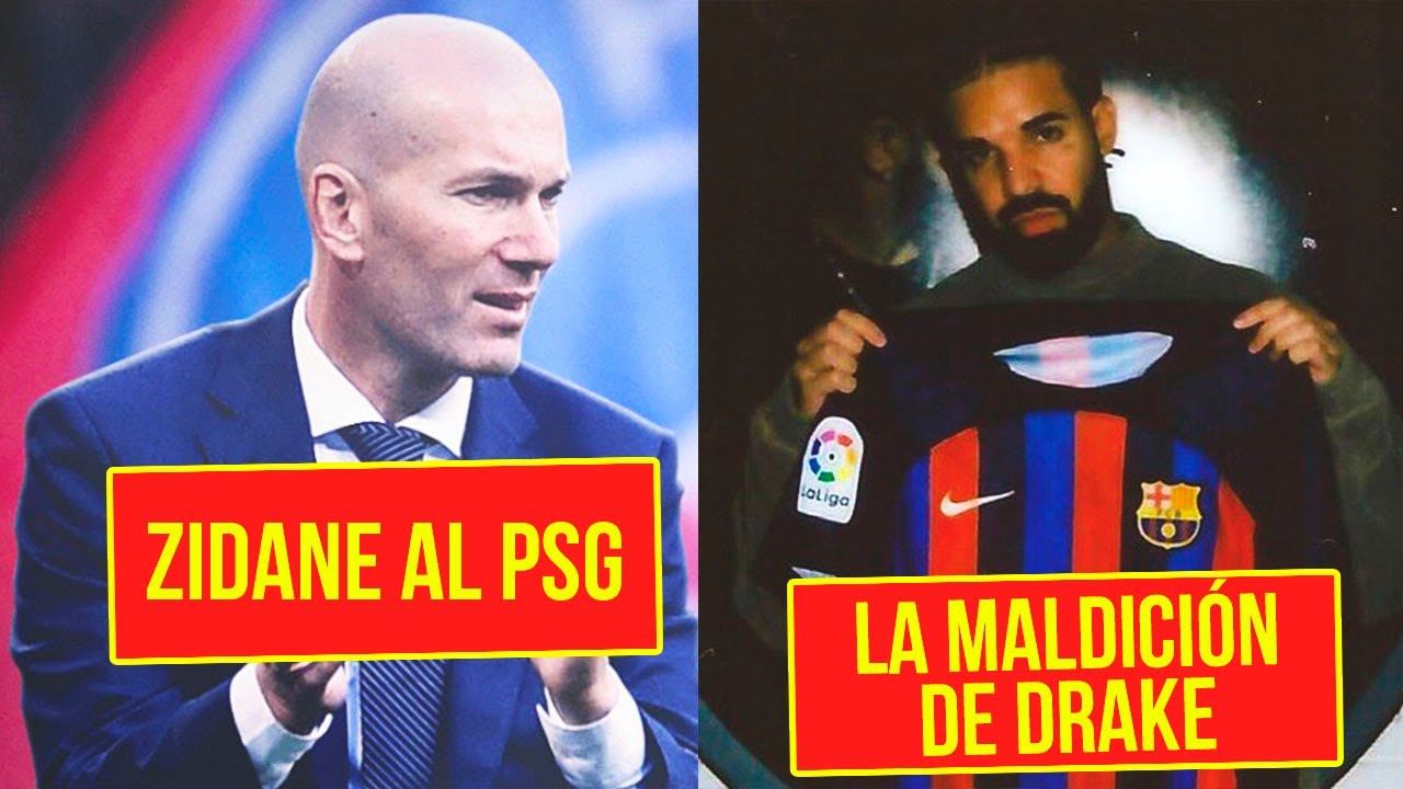El BARCELONA perderá el CLASICO por la maldición de DRAKE - ¡ZIDANE ...