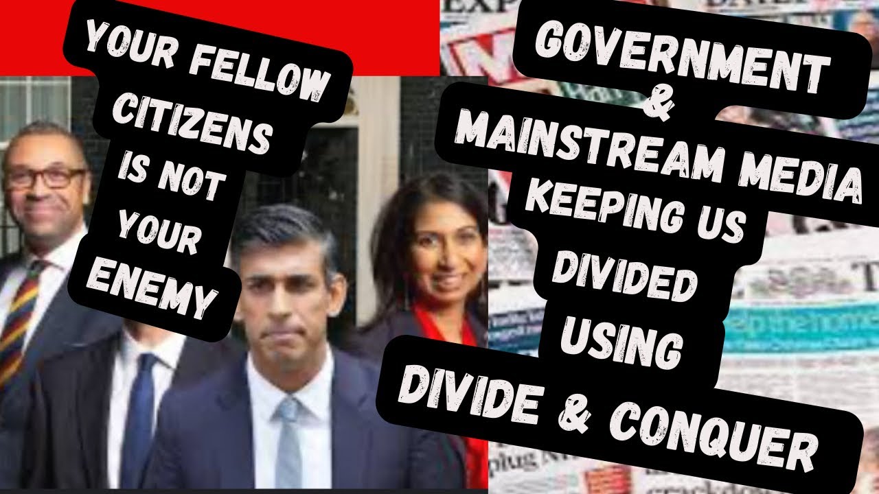 Government and media using divide and conquer tactics - YouTube