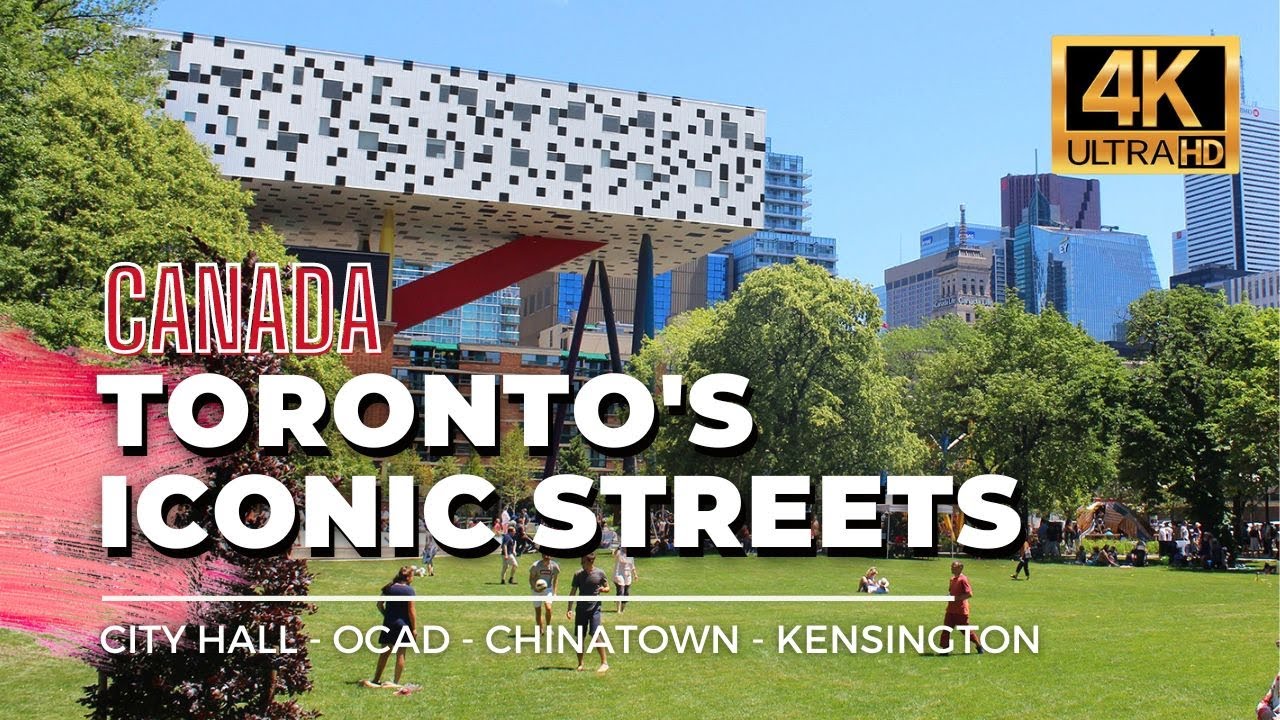 🇨🇦 Toronto Walking Tour - City Hall, OCAD, Chinatown & Kensington ...