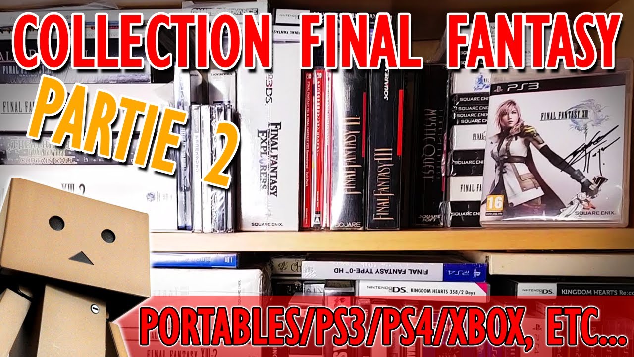 Collection Final Fantasy, partie 2 : PS3, PS4, consoles portables, Xbox ...