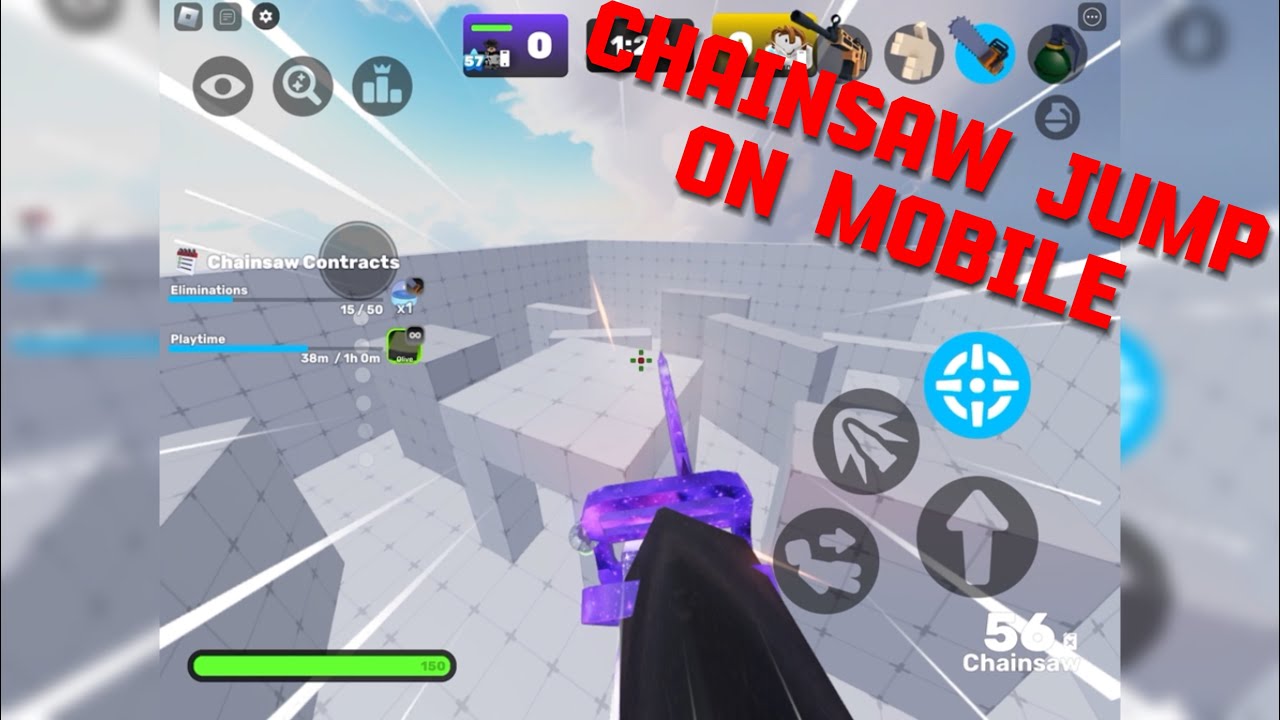 How to Chainsaw Jump in Rivals on Mobile! (Roblox Rivals) - YouTube