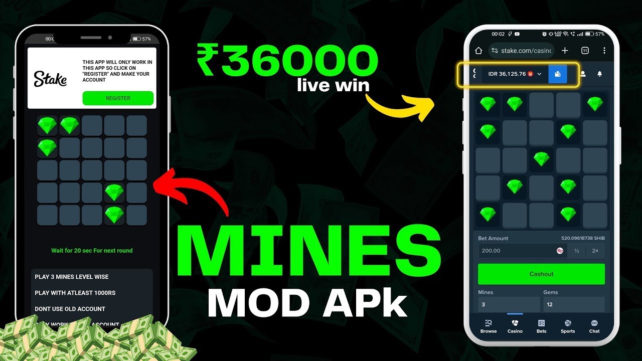 Stake Mine Strategy Can You REALLY Predict the Game Hindi How to use ...