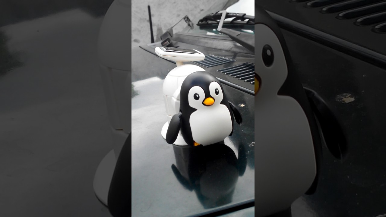 Solar powered penguin - YouTube