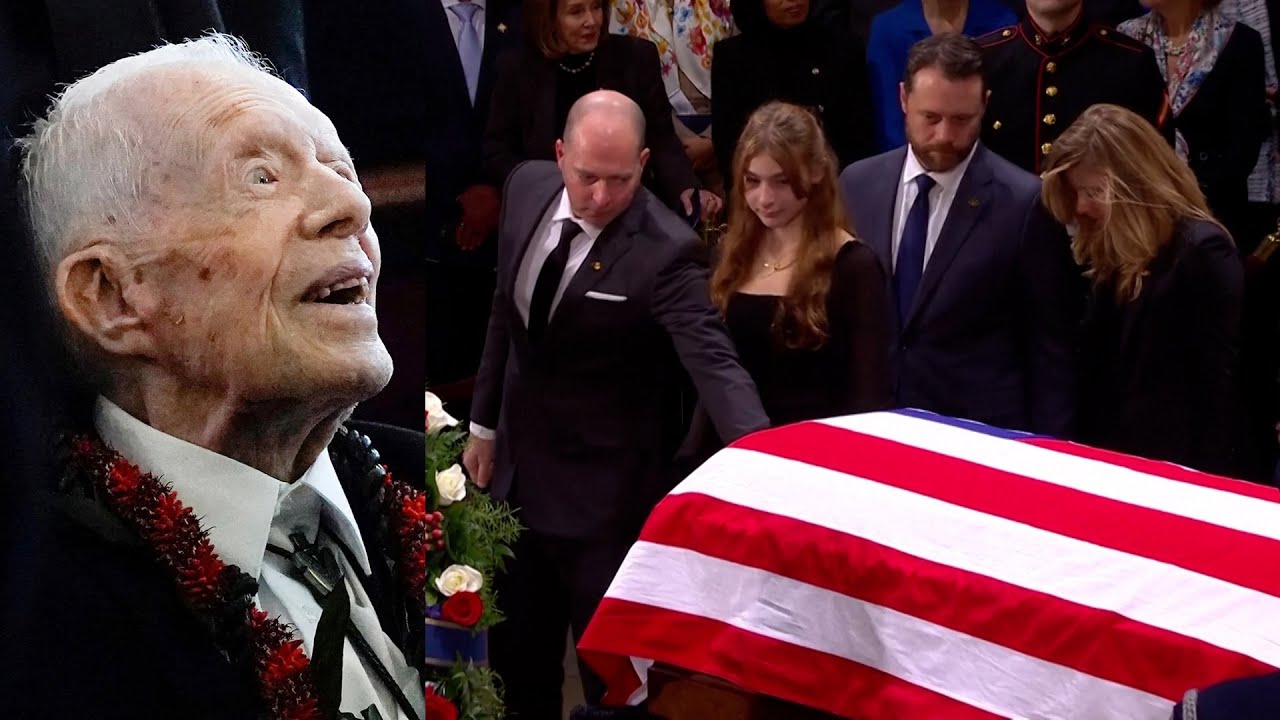 Late US President Jimmy Carter Honored In State Ceremony At Capitol ...
