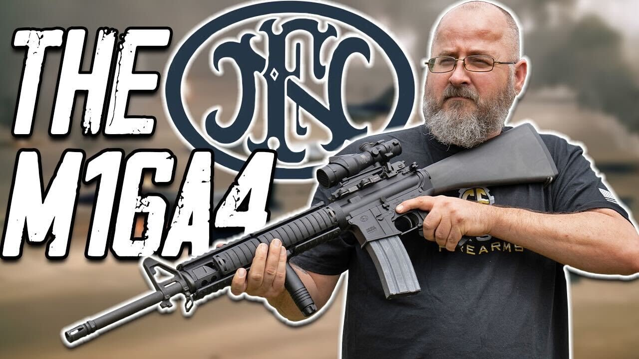 The Memorial Day FN M16A4 Military Collector Rifle w/ ACOG Setup - YouTube