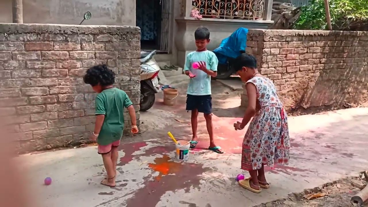 ভোগুর হোলি খেলা | হোলি খেলা | Rai halder - YouTube