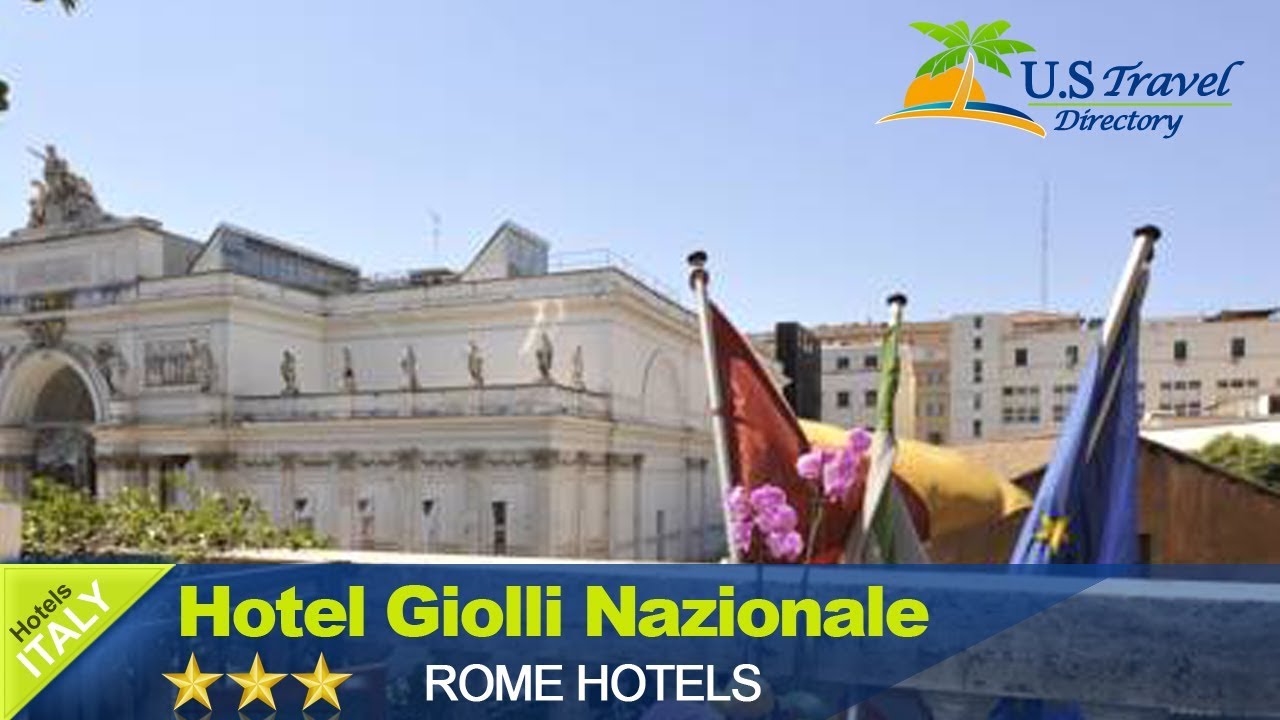 Hotel Giolli Nazionale - Rome Hotels, Italy - YouTube