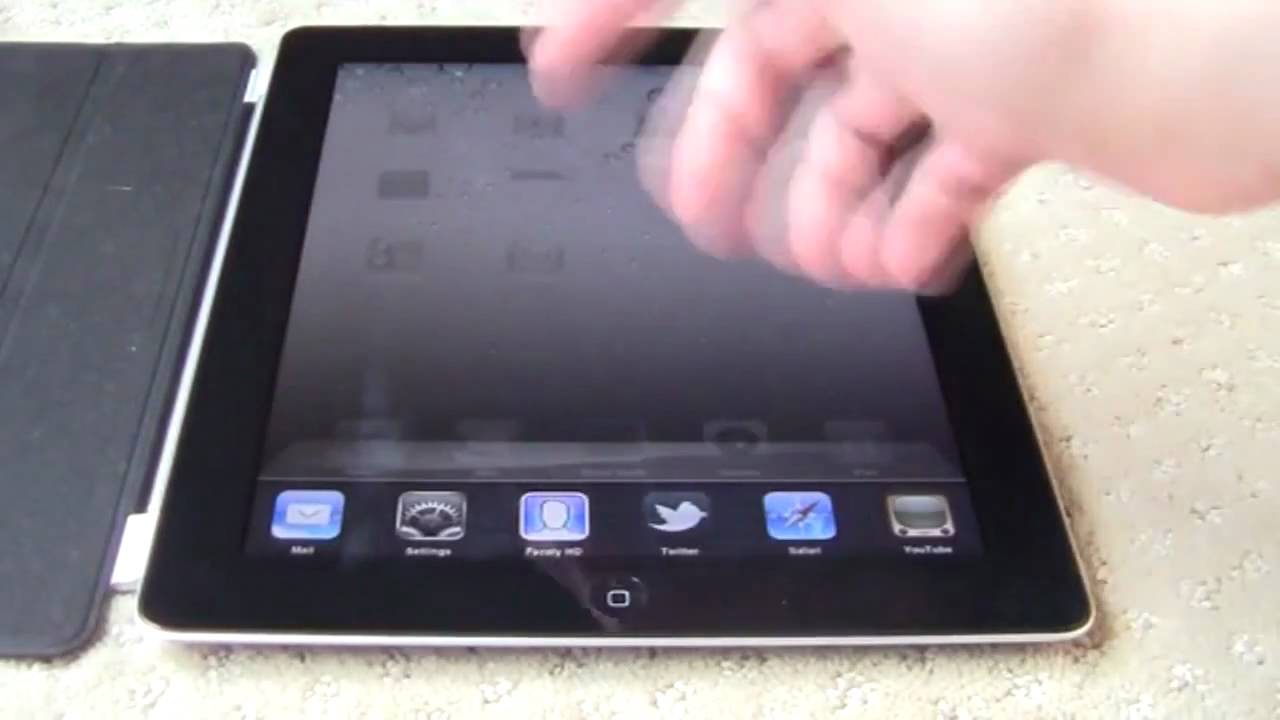 No Need For Buttons On "iPad 2" - YouTube