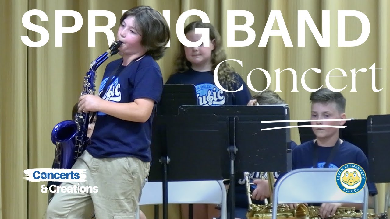 Aston Elementary School Spring Band Concert (May 29, 2025) - YouTube